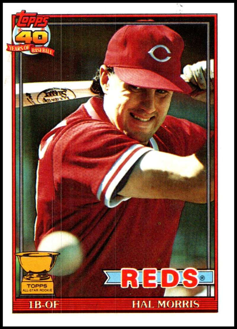 1991 Topps #642 Hal Morris VG Cincinnati Reds - Under the Radar Sports