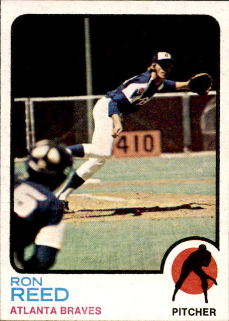 1973 Topps #72 Ron Reed VG Atlanta Braves - Under the Radar Sports