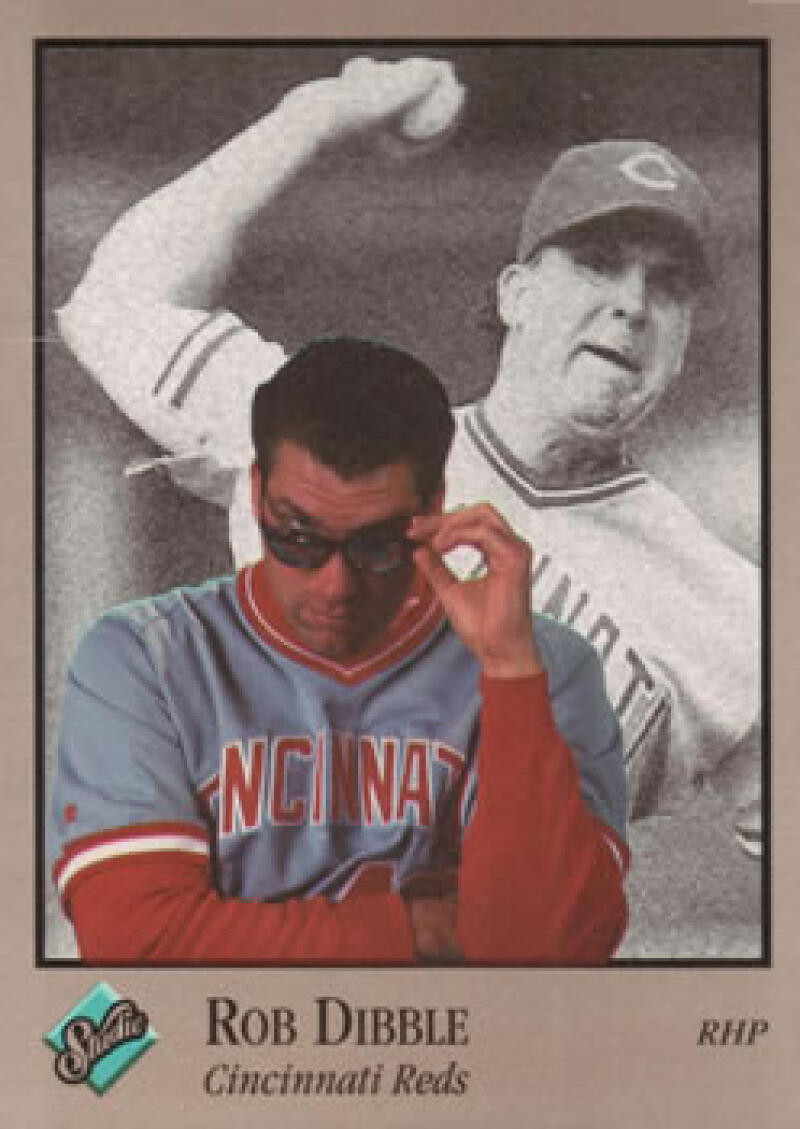 1992 Studio #22 Rob Dibble VG Cincinnati Reds - Under the Radar Sports