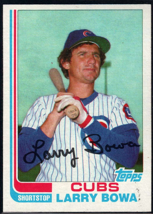 1982 Topps Traded #10T Larry Bowa VG Chicago Cubs - Under the Radar Sports