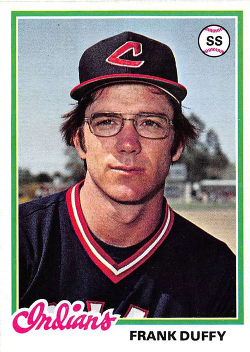 1978 Topps #511 Frank Duffy VG Cleveland Indians - Under the Radar Sports