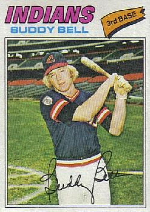 1977 Topps #590 Buddy Bell VG Cleveland Indians - Under the Radar Sports