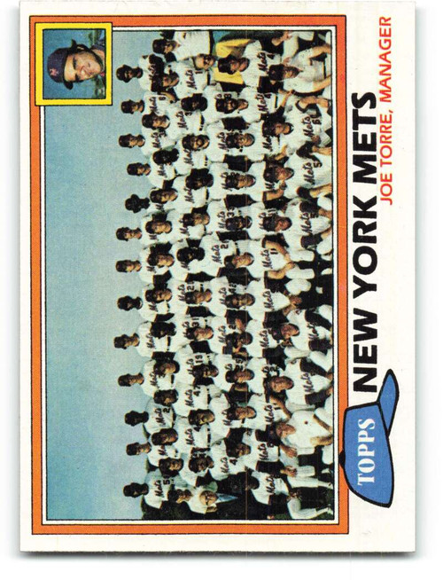 1981 Topps #681 Mets Team/Joe Torre MG VG New York Mets - Under the ...