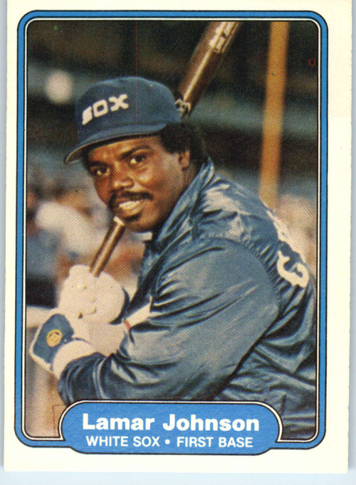 1982 Fleer #346 Lamar Johnson VG Chicago White Sox - Under the Radar Sports
