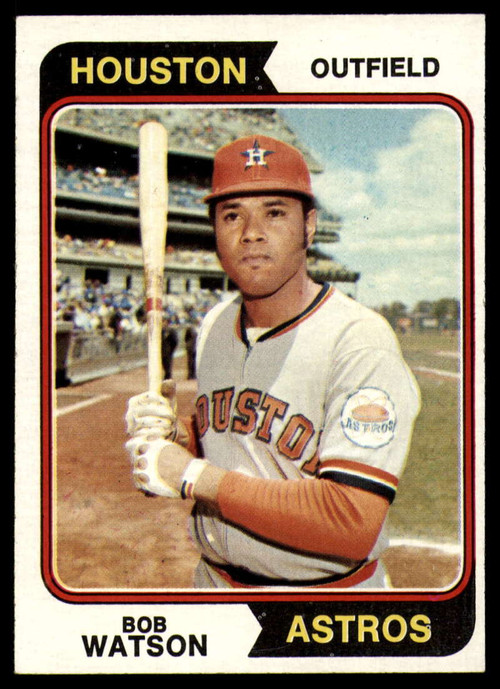 1974 Topps #370 Bob Watson VG Houston Astros - Under the Radar Sports