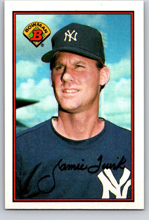 1989 Bowman #173 Jamie Quirk VG New York Yankees - Under the Radar Sports