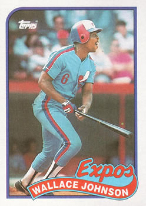 1989 Topps #138 Wallace Johnson NM-MT Montreal Expos - Under the Radar ...