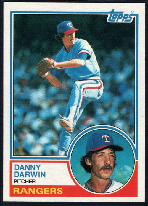 1983 Topps #609 Danny Darwin VG Texas Rangers - Under the Radar Sports