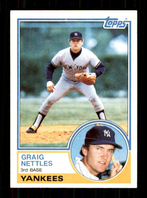 1983 Topps #635 Graig Nettles VG New York Yankees - Under the Radar Sports