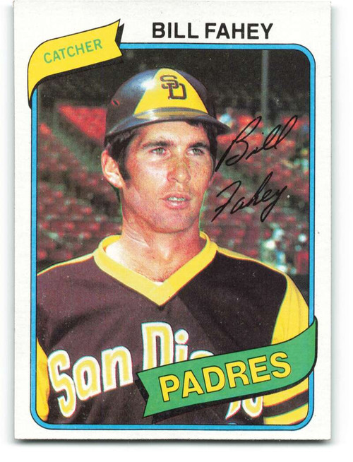 1980 Topps #44 Bill Fahey VG San Diego Padres - Under the Radar Sports
