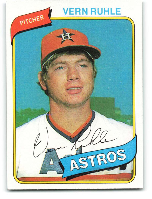 1980 Topps #234 Vern Ruhle VG Houston Astros - Under the Radar Sports