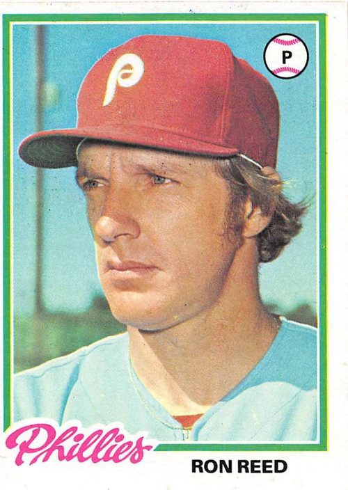 1978 Topps #472 Ron Reed VG Philadelphia Phillies - Under the Radar Sports