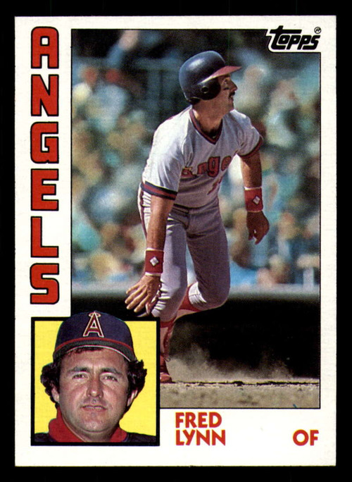 1984 Topps #680 Fred Lynn VG California Angels - Under the Radar Sports