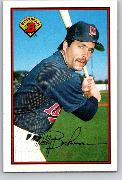 1989 Bowman #159 Wally Backman VG Minnesota Twins - Under the Radar Sports