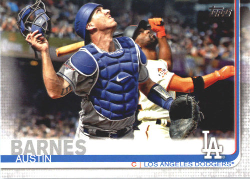 2019 Topps #456 Austin Barnes NM-MT Los Angeles Dodgers - Under the ...