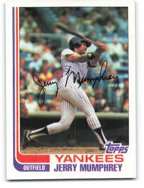 1982 Topps #175 Jerry Mumphrey VG New York Yankees - Under the Radar Sports