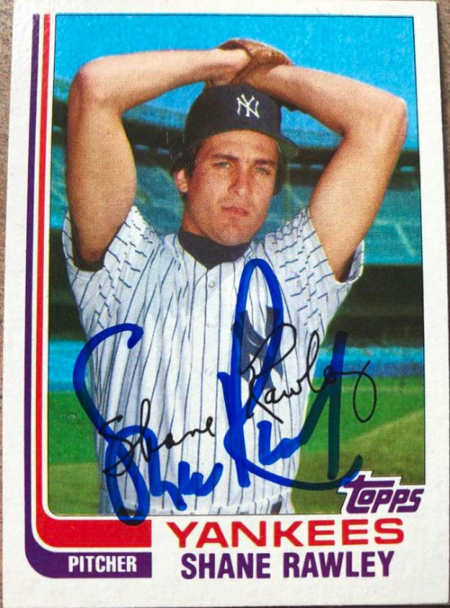 Shane Rawley Autographed 1982 Topps Traded #95T - Under the Radar Sports