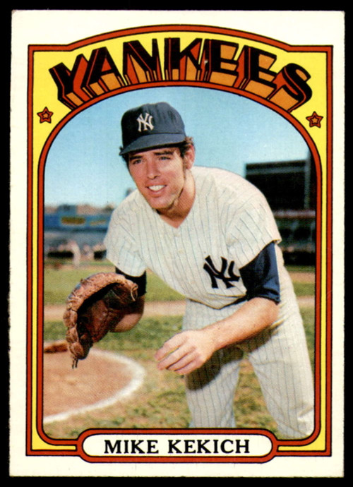 1972 Topps #138 Mike Kekich VG New York Yankees - Under the Radar Sports