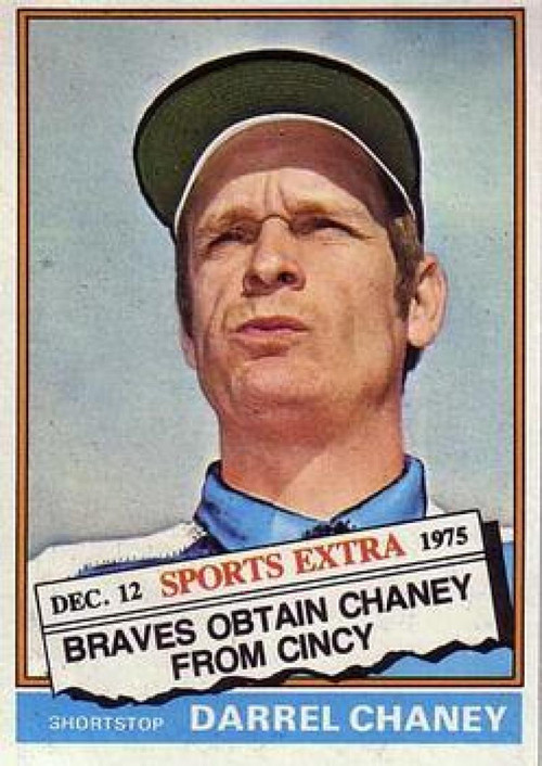 1976 Topps Traded #259T Darrel Chaney VG Atlanta Braves - Under the ...