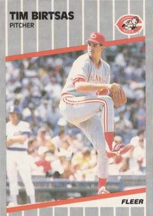 1989 Fleer #152 Tim Birtsas VG Cincinnati Reds - Under the Radar Sports