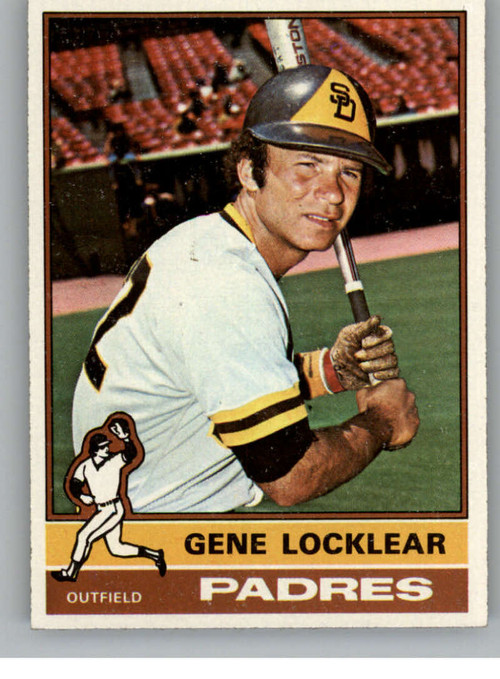 1976 Topps #447 Gene Locklear VG San Diego Padres - Under the Radar Sports