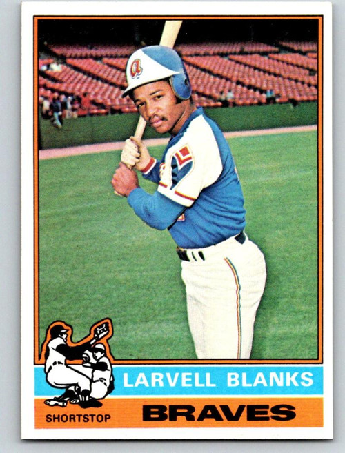 1976 Topps #127 Larvell Blanks VG Atlanta Braves - Under the Radar Sports
