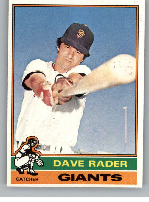 1976 Topps #54 Dave Rader VG San Francisco Giants - Under the Radar Sports