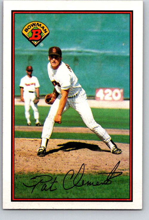 1989 Bowman #452 Pat Clements VG San Diego Padres - Under the Radar Sports