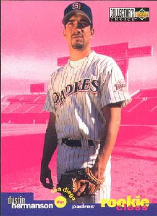 1995 Collector's Choice #25 Dustin Hermanson VG San Diego Padres ...