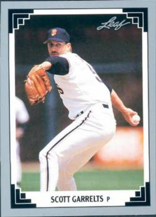 1991 Leaf #5 Scott Garrelts VG San Francisco Giants - Under the Radar ...
