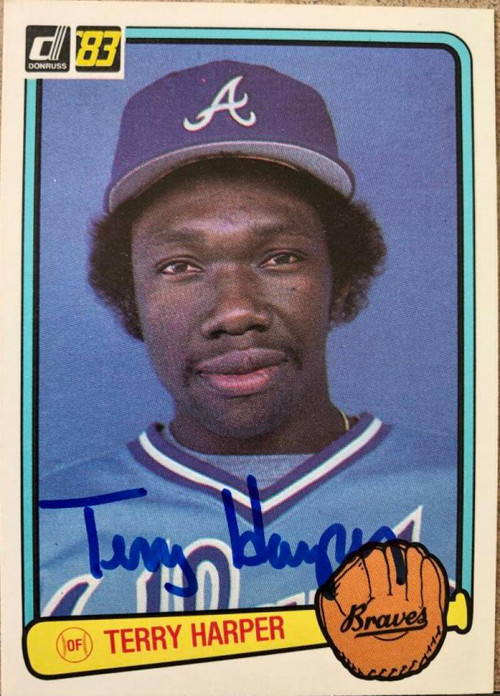 Terry Harper Autographed 1983 Donruss #607 - Under the Radar Sports