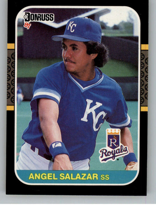1987 Donruss #624 Angel Salazar VG Kansas City Royals - Under the Radar ...