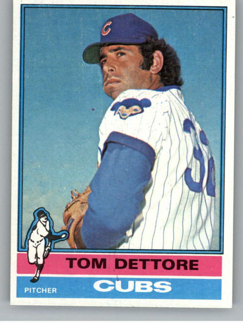 1976 Topps #126 Tom Dettore VG Chicago Cubs - Under the Radar Sports