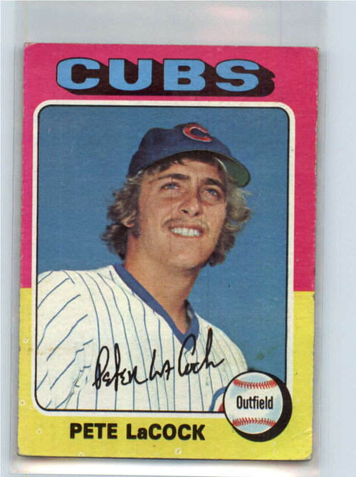 1975 Topps #494 Pete LaCock VG RC Rookie Chicago Cubs - Under the Radar ...