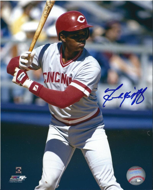 Terry McGriff Autographed Cincinnati Reds 8 x 10 Photo - Under the ...