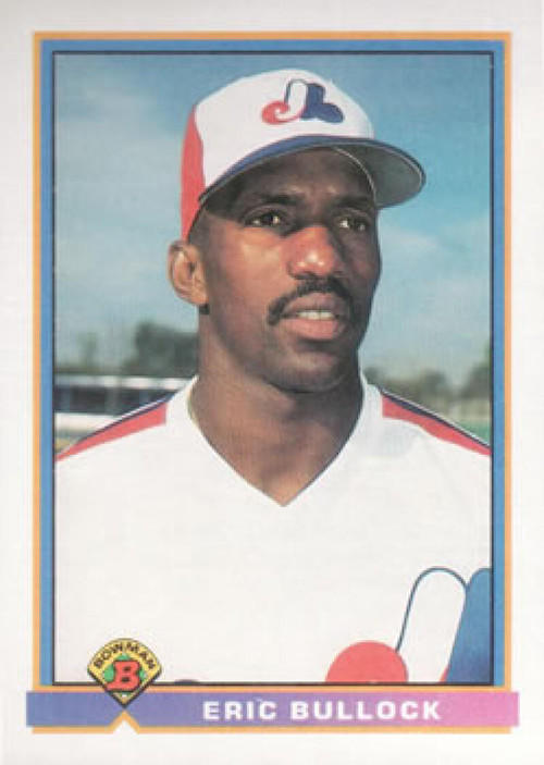 1991 Bowman #457 Eric Bullock VG Montreal Expos - Under the Radar Sports