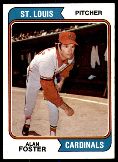 1974 Topps #442 Alan Foster VG St. Louis Cardinals - Under the Radar Sports