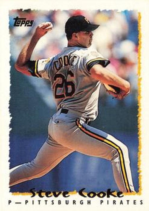 1995 Topps #197 Steve Cooke VG Pittsburgh Pirates - Under the Radar Sports