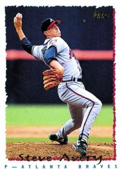 SOLD 66166 1995 Topps #430 Steve Avery VG Atlanta Braves - Under the ...