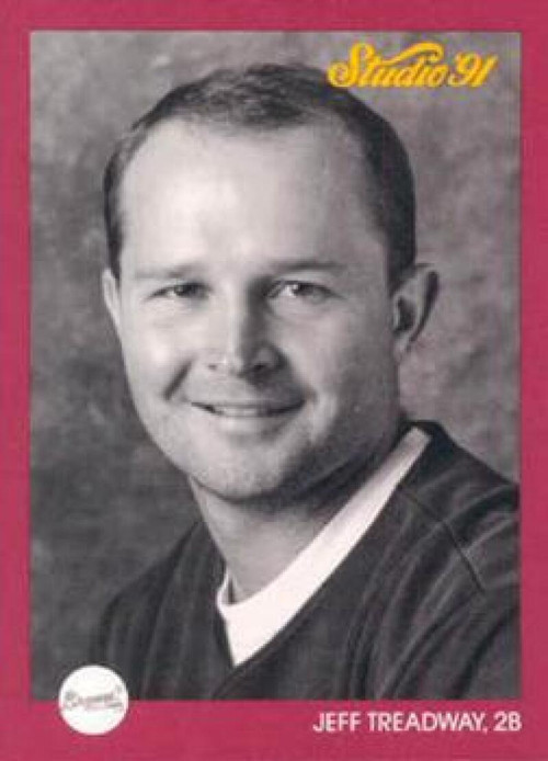 1991 Studio #150 Jeff Treadway NM-MT Atlanta Braves - Under the Radar ...