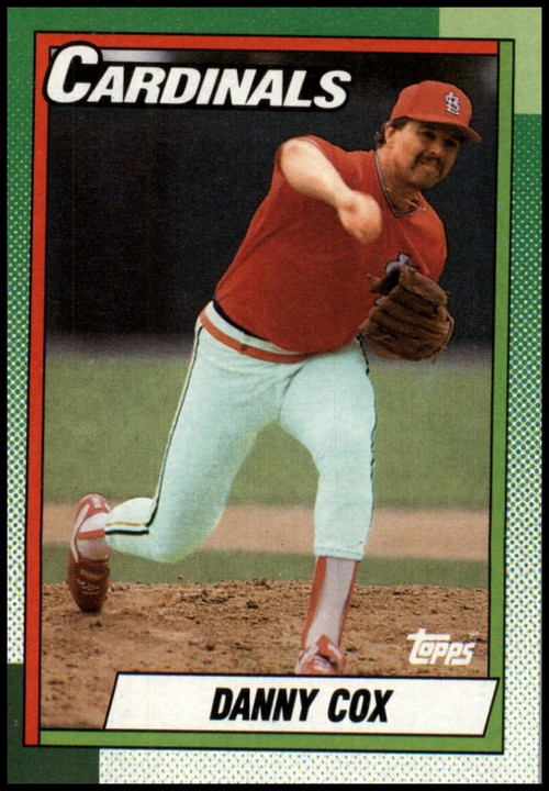 1990 Topps #184 Danny Cox VG St. Louis Cardinals - Under the Radar Sports