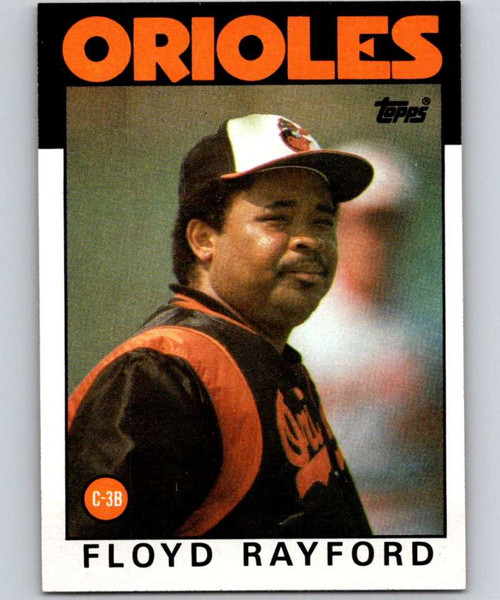 1986 Topps #623 Floyd Rayford VG Baltimore Orioles - Under the Radar Sports