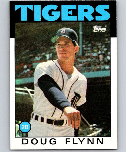 1986 Topps #436 Doug Flynn VG Detroit Tigers - Under the Radar Sports