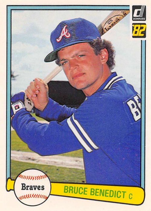 1982 Donruss #375 Bruce Benedict VG Atlanta Braves - Under the Radar Sports