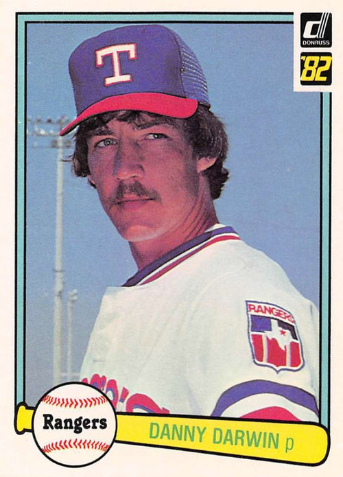 1982 Donruss #321 Danny Darwin VG Texas Rangers - Under the Radar Sports