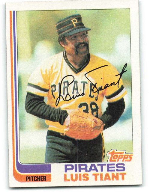1982 Topps #160 Luis Tiant VG Pittsburgh Pirates - Under the Radar Sports