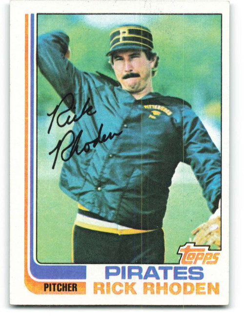 1982 Topps #513 Rick Rhoden VG Pittsburgh Pirates - Under the Radar Sports