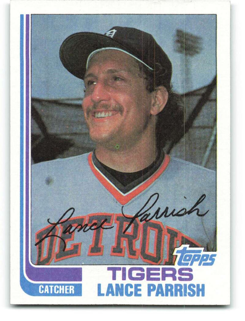 1982 Topps #535 Lance Parrish VG Detroit Tigers - Under the Radar Sports