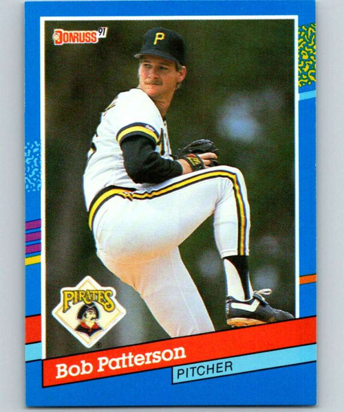 1991 Donruss #345 Bob Patterson VG Pittsburgh Pirates - Under the Radar ...