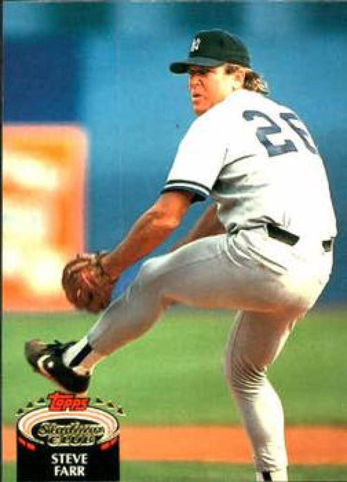 1992 Stadium Club #793 Steve Farr VG New York Yankees - Under the Radar ...